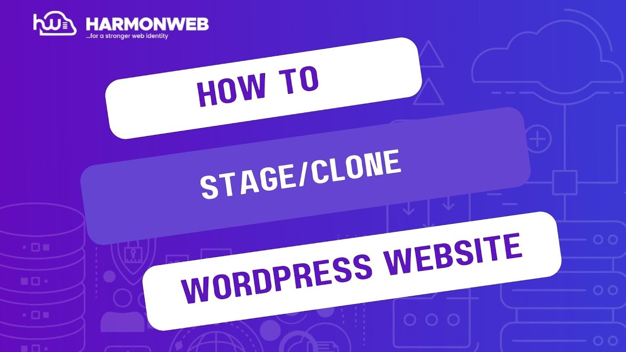 How To Stage WordPress Website - YouTube