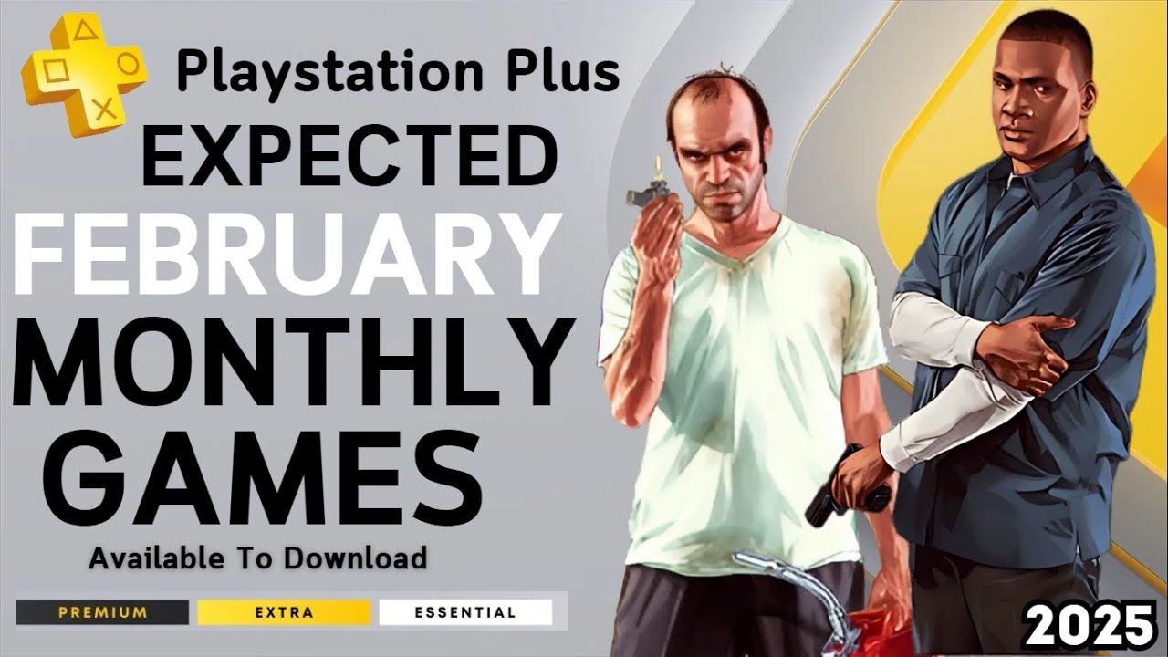PS PLUS FEBRUARY MONTHLY GAMES 2025 - YouTube