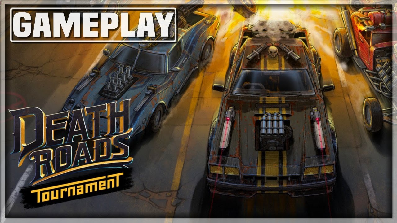 DEATH ROADS: TOURNAMENT Gameplay Early Access (PC)🚖Deckbuilding ...