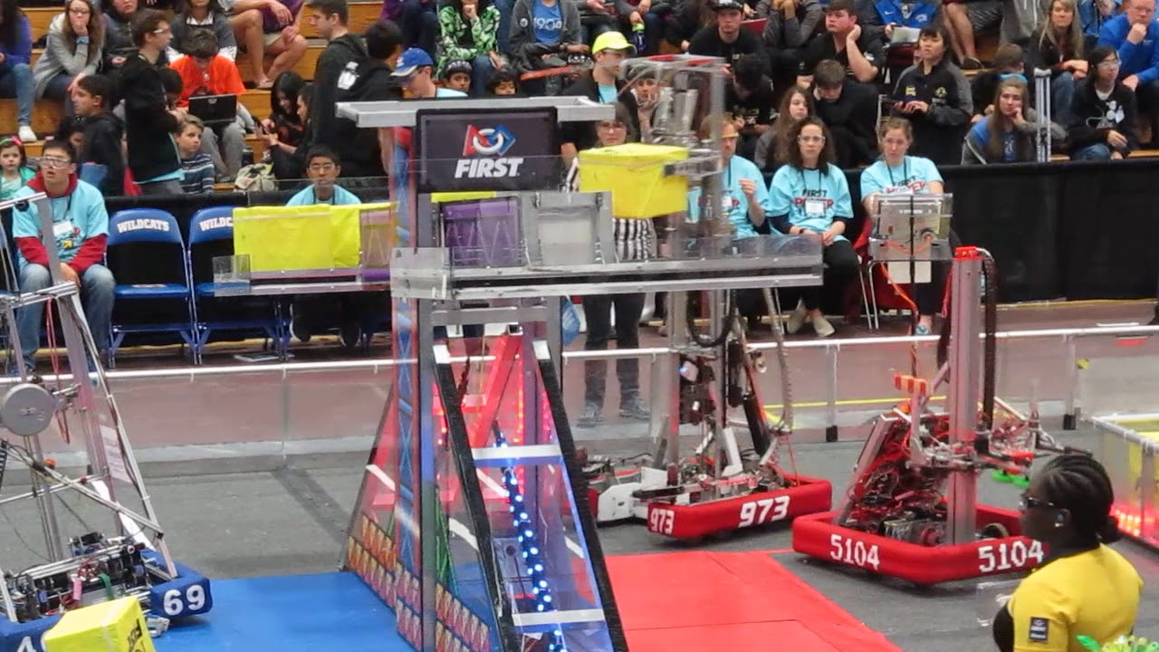 FIRST FRC SFR 2018 - Team 973 Qual 44 - YouTube
