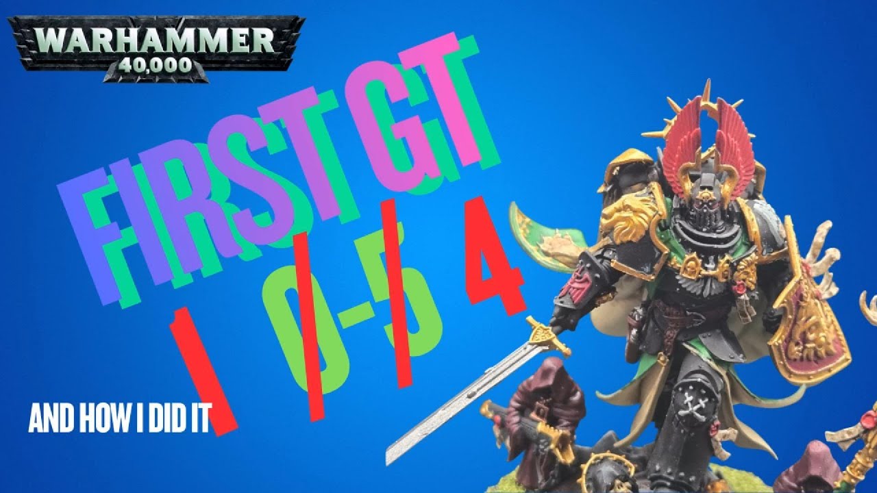 0-5 with Dark Angels, My first Warhammer 40k GT - YouTube