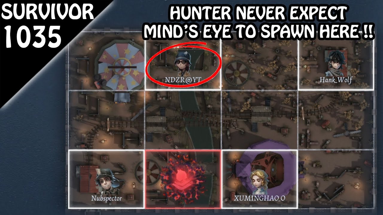 Mind's Eye spawn at the most DANGEROUS place ?? - Survivor Rank #1035 ...