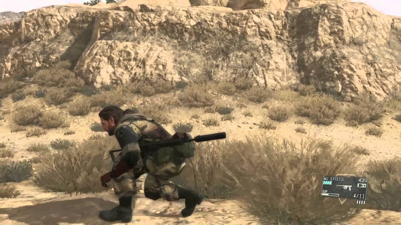METAL GEAR SOLID V PHANTOM PAIN - Extract wandering Old Mother Base ...