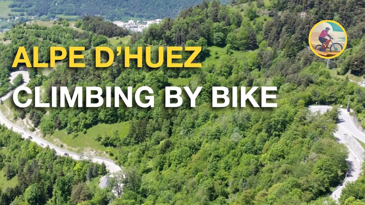 Climbing Alpe d'Huez in 1 min - YouTube