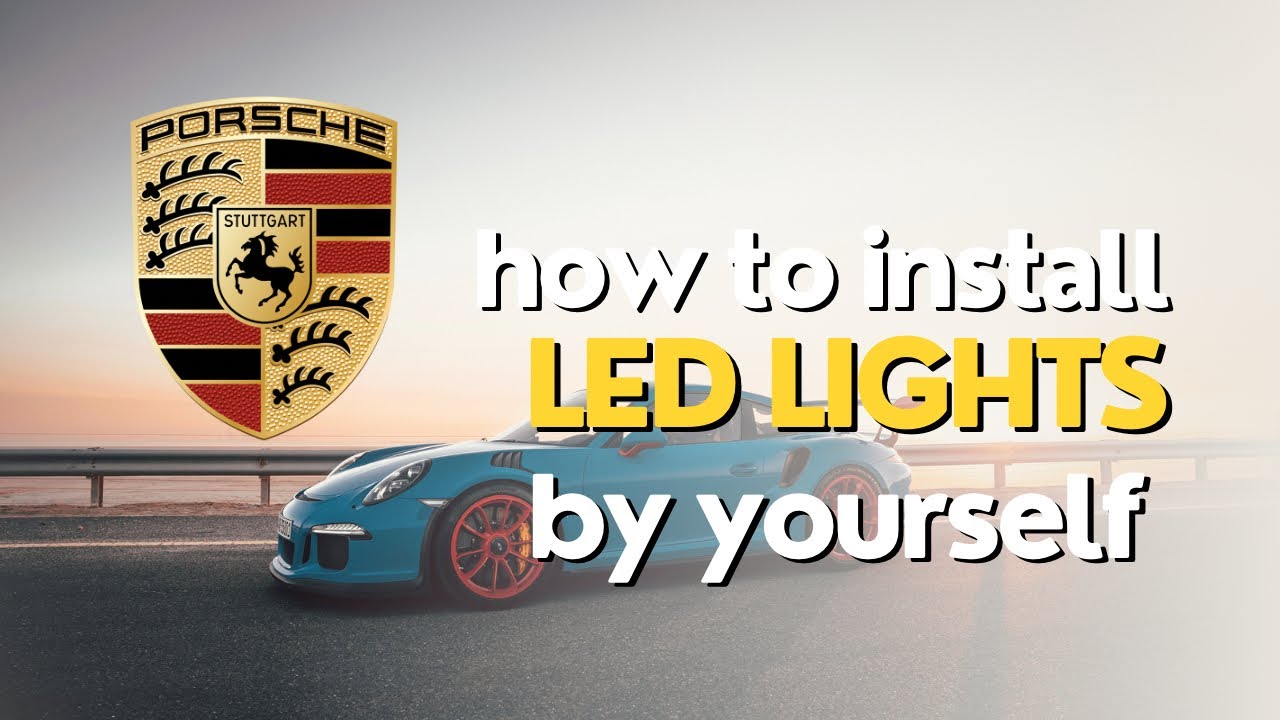 ️ How to set up led lights for porsche #porsche #ledlights - YouTube