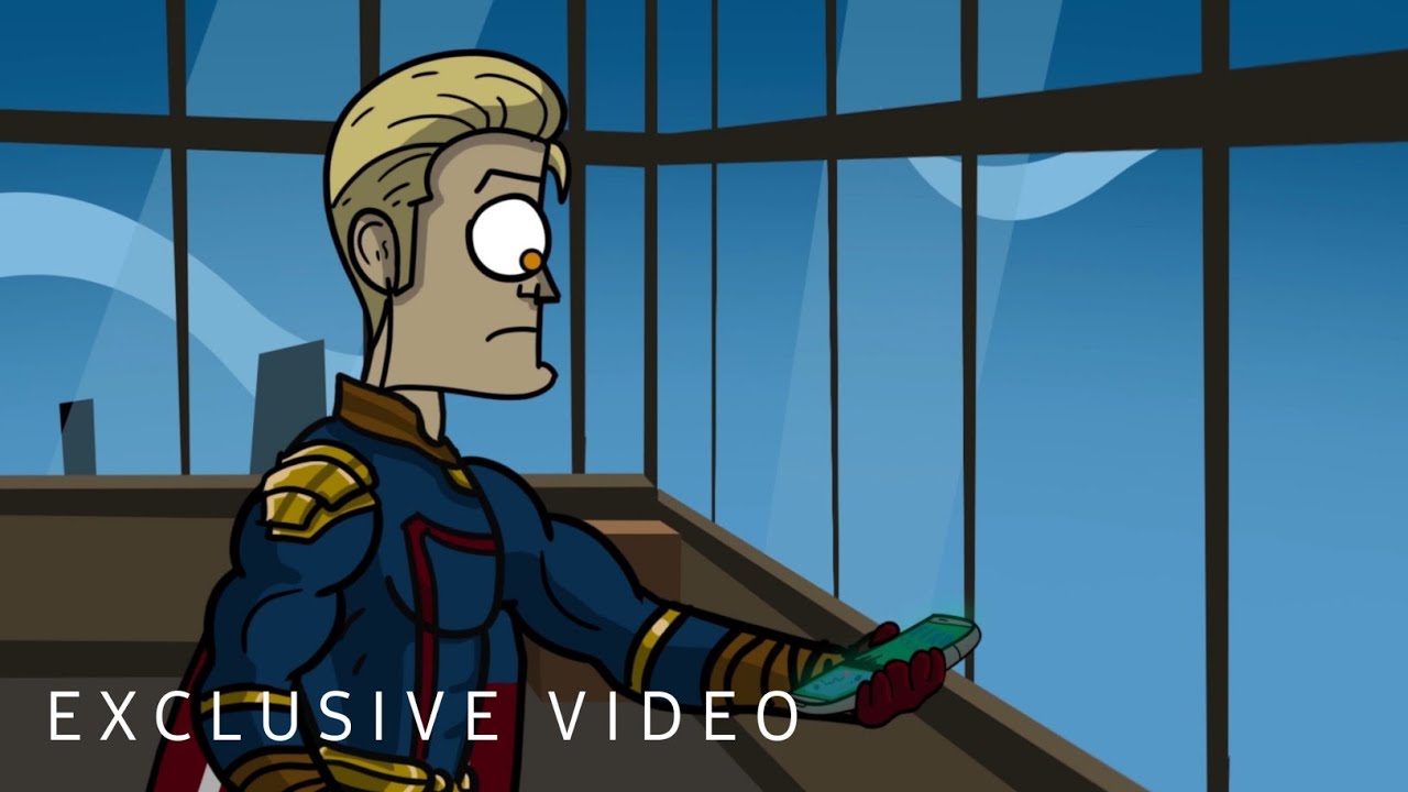 the boys S01 cartoon | hulk vs homelander what if battle | harsh - YouTube