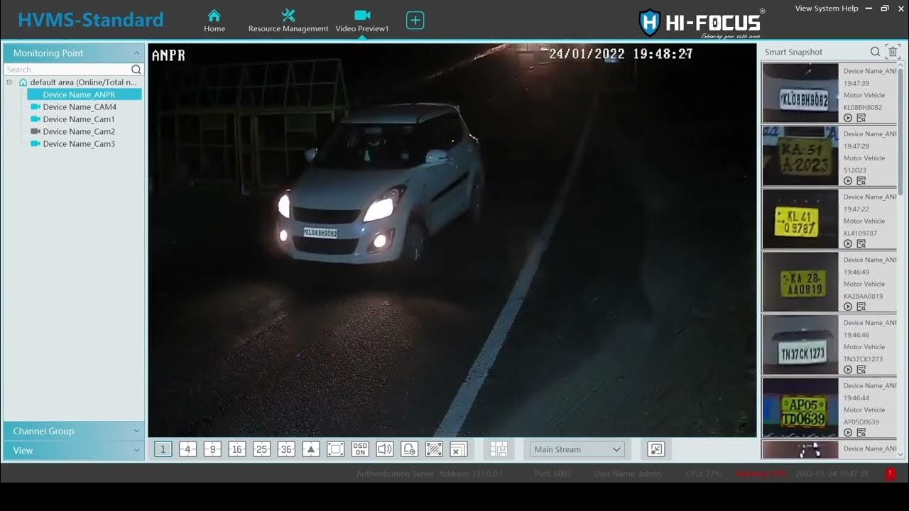 HI-FOCUS #ANPR #LPR #NIght Vision # ANPR - YouTube