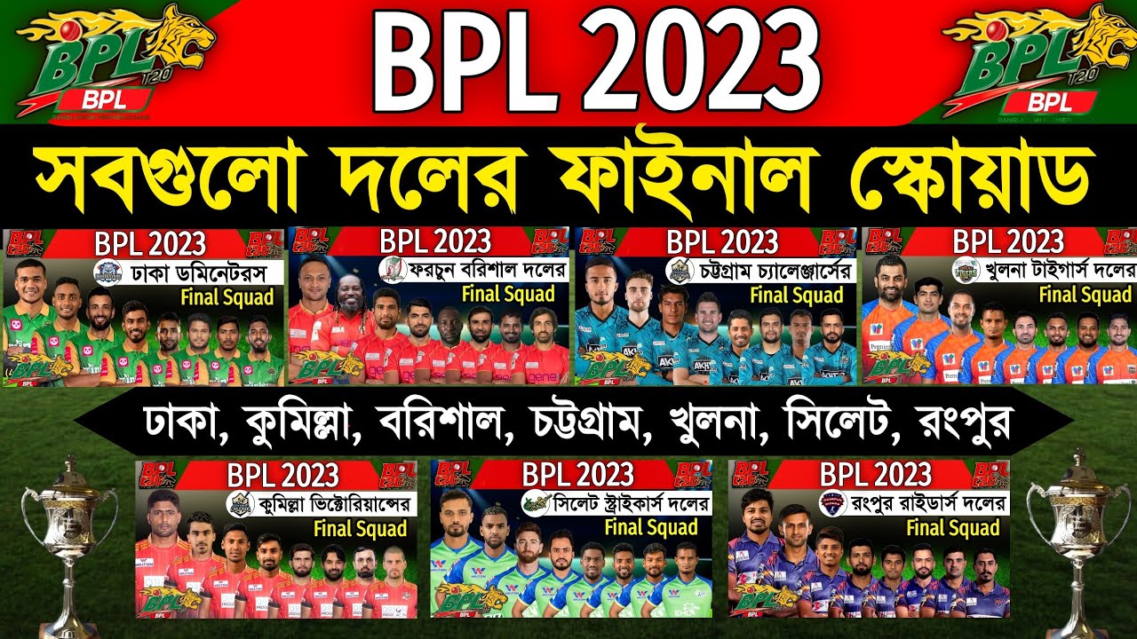 BPL 2023 All Teams Full Final Squad All Teams Final Squad BPL bpl-2023-all-teams-full-final-squad-all-teams-final-squad-bpl