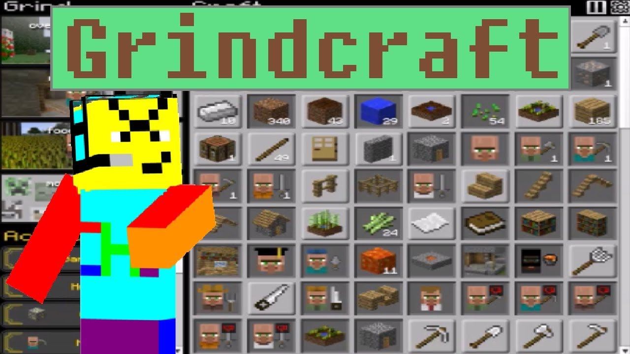 MINECRAFT + COOKIE CLICKER = ADDICTION! (Grindcraft) - YouTube
