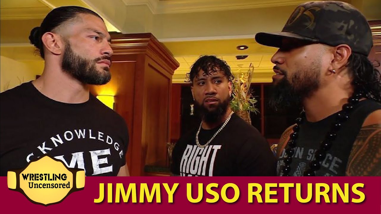 Jimmy Uso returns to Smackdown - YouTube