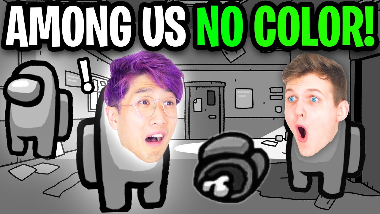 Can We Beat AMONG US But WE TURNED COLORS OFF!? (IMPOSSIBLE CHALLENGE ...