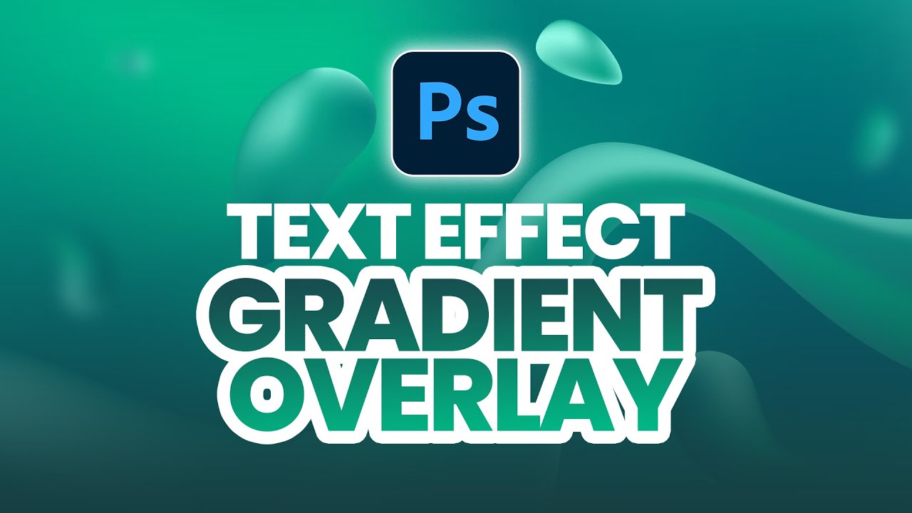How To Do Gradient Overlay in Photoshop (Text Effect) - YouTube
