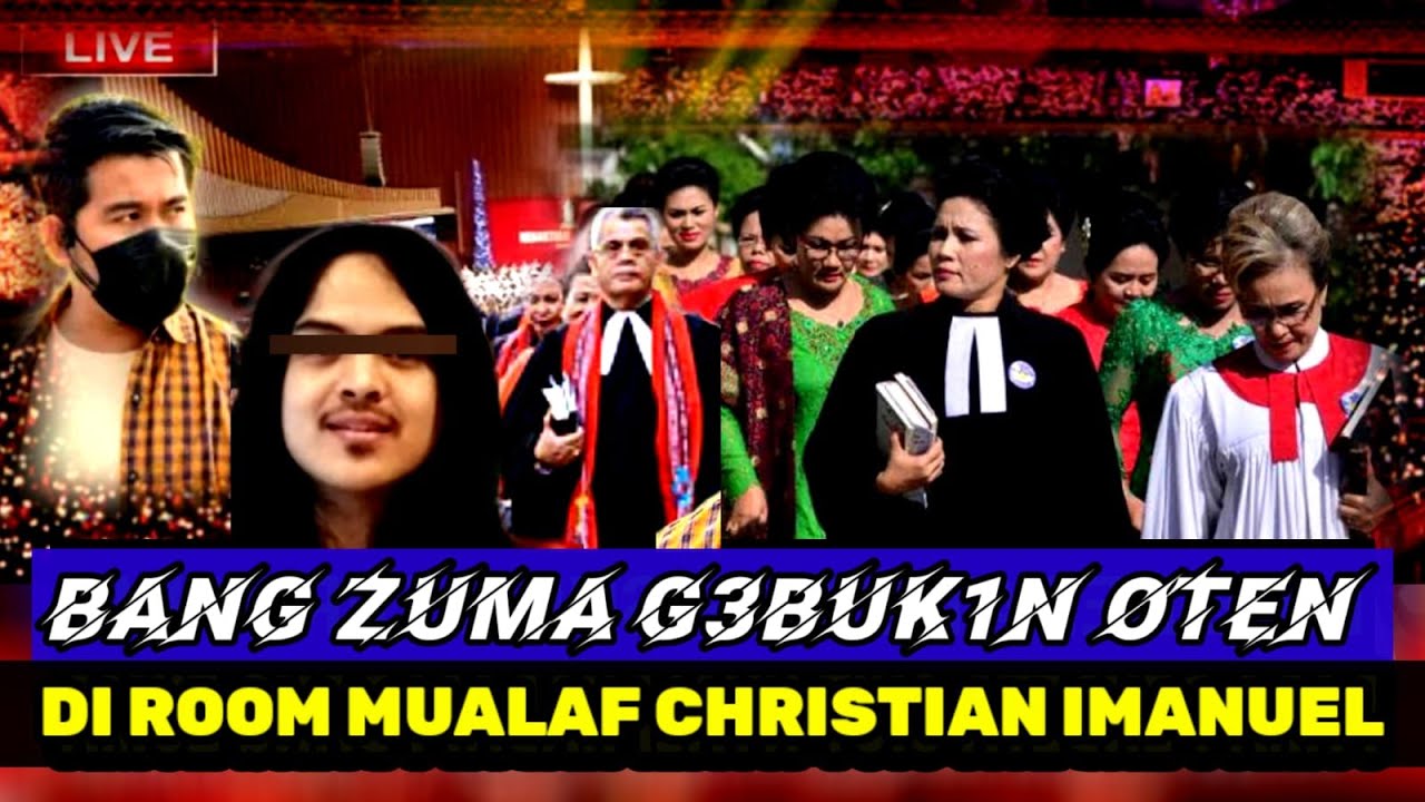 BANG ZUMA G3BUK1N OTEN DI ROOM MUALAF CHRISTIAN IMANUEL - YouTube