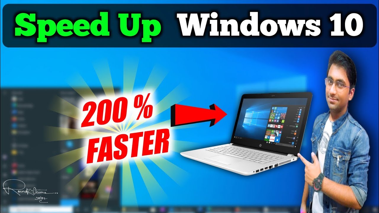 These 12 SETTINGS will Make your Windows 10 FASTER 🚀 _ SpeedUp Windows ...