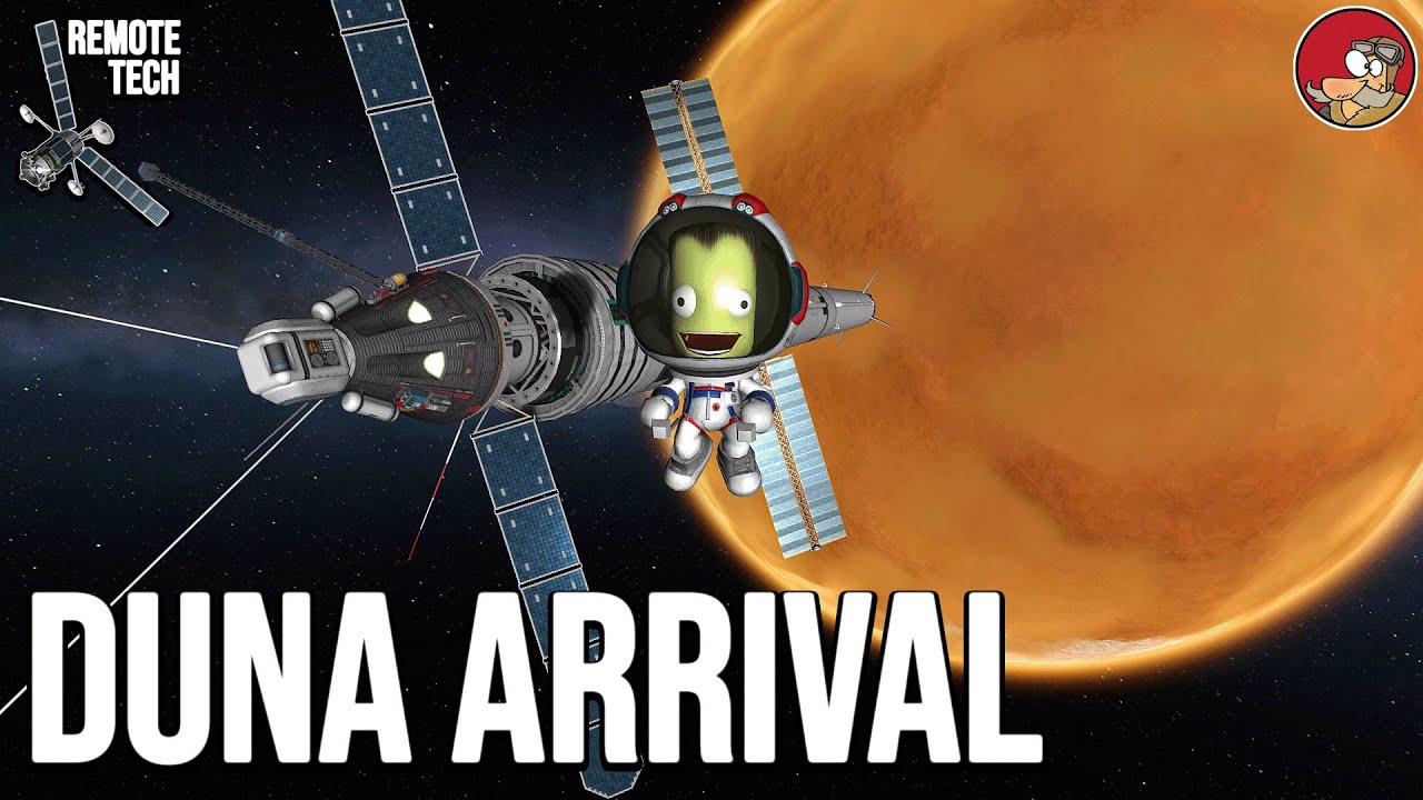 Duna Station Transfer and Arrival - KSP Let's Play 2023 - YouTube
