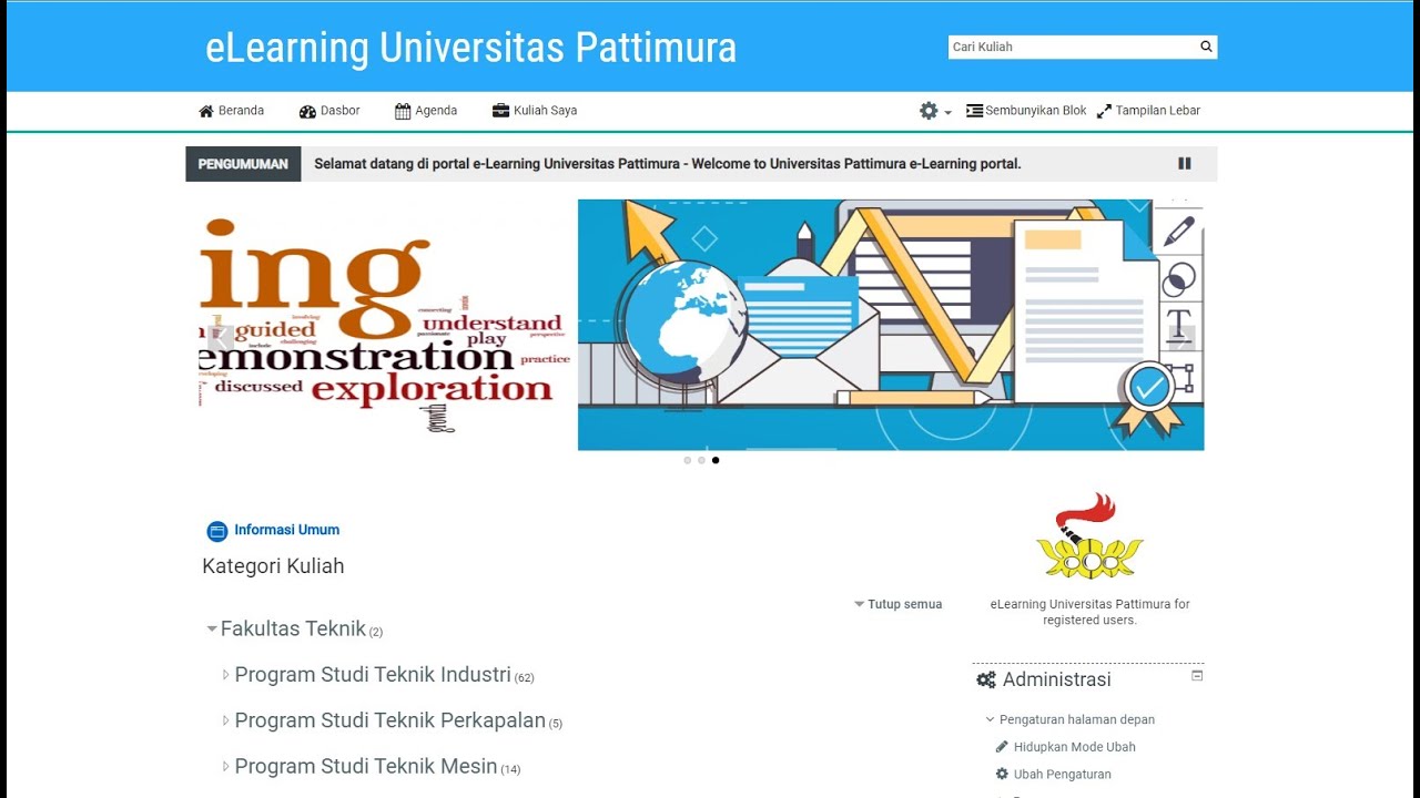 Tutorial Elearning UNPATTI: Cara Membuat Video Conference untuk Dosen - YouTube