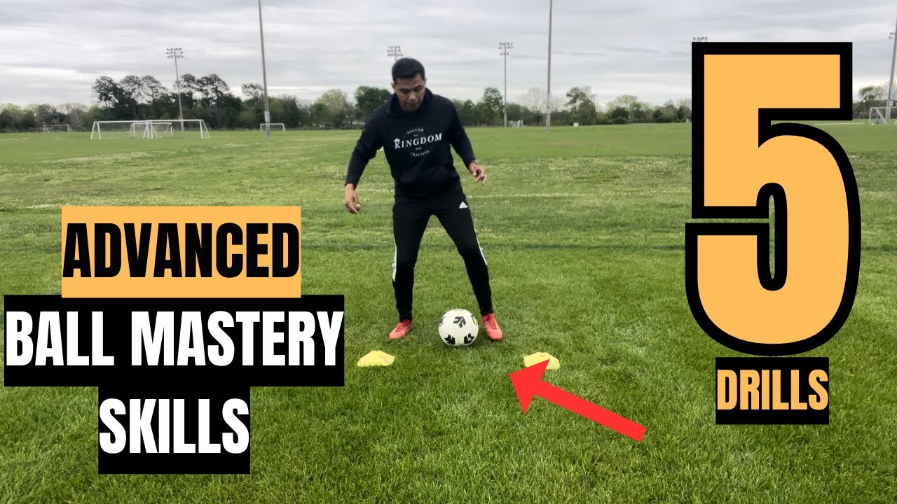 5 ADVANCED BALL MASTERY SKILLS | Kingdom Soccer Training - YouTube