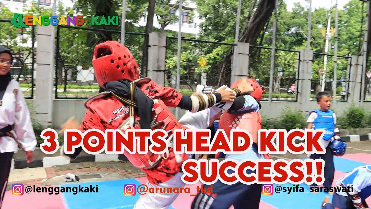 TC Fight Takwondo Active Club Kyorugi Cadet, Sodok Bal Chagi Kencang ...