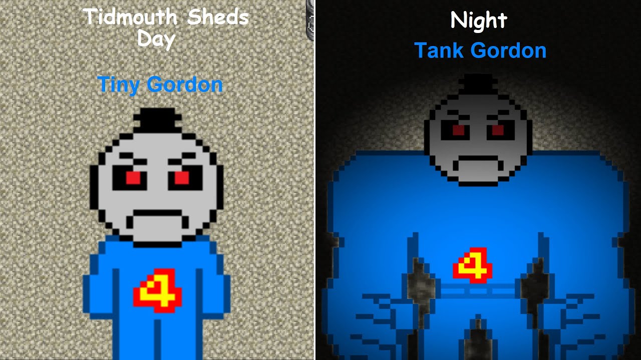 Thomas The Slender Engine 2D | Tidmouth Sheds (Day, Night) - YouTube