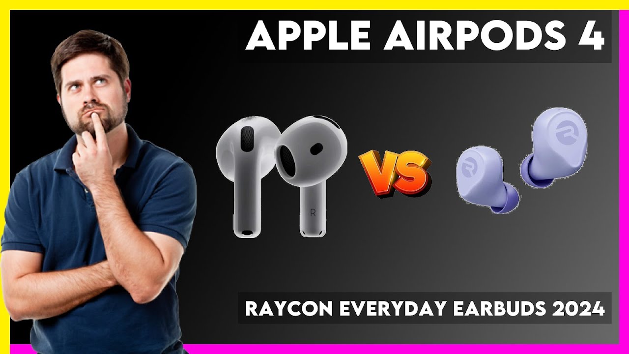 Apple AirPods 4 vs Raycon Everyday Earbuds 2024 Comparison - YouTube