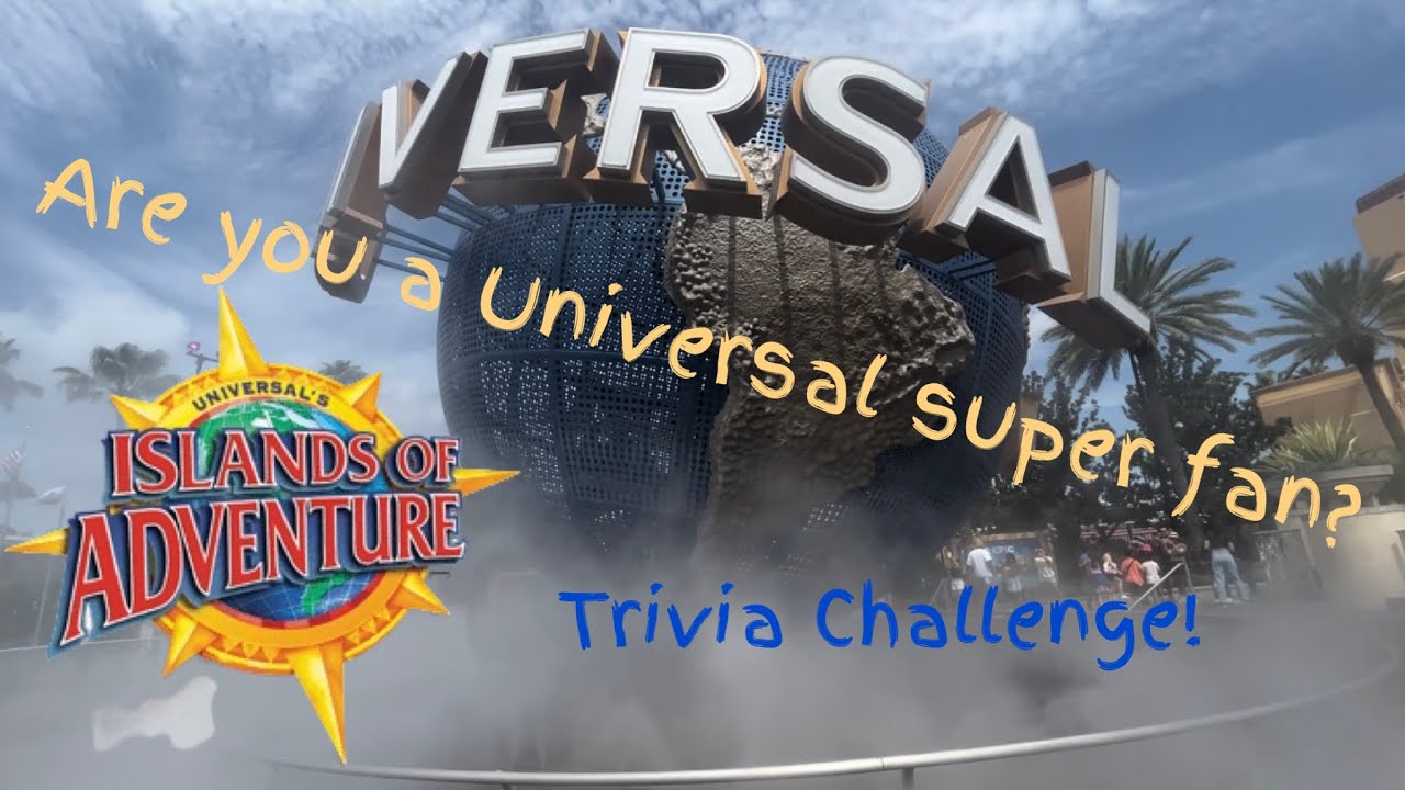 Updated Universal Orlando Trivia Challenge… Are you a super fan? - YouTube