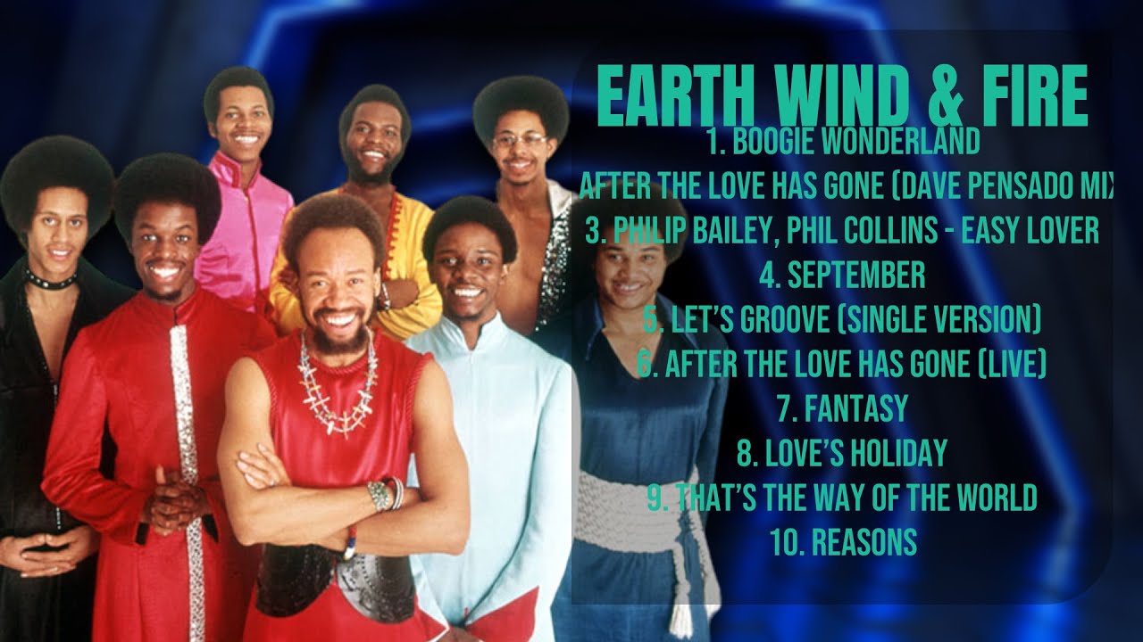 Earth Wind & Fire-Hits that captivated the world-Finest Hits Playlist ...
