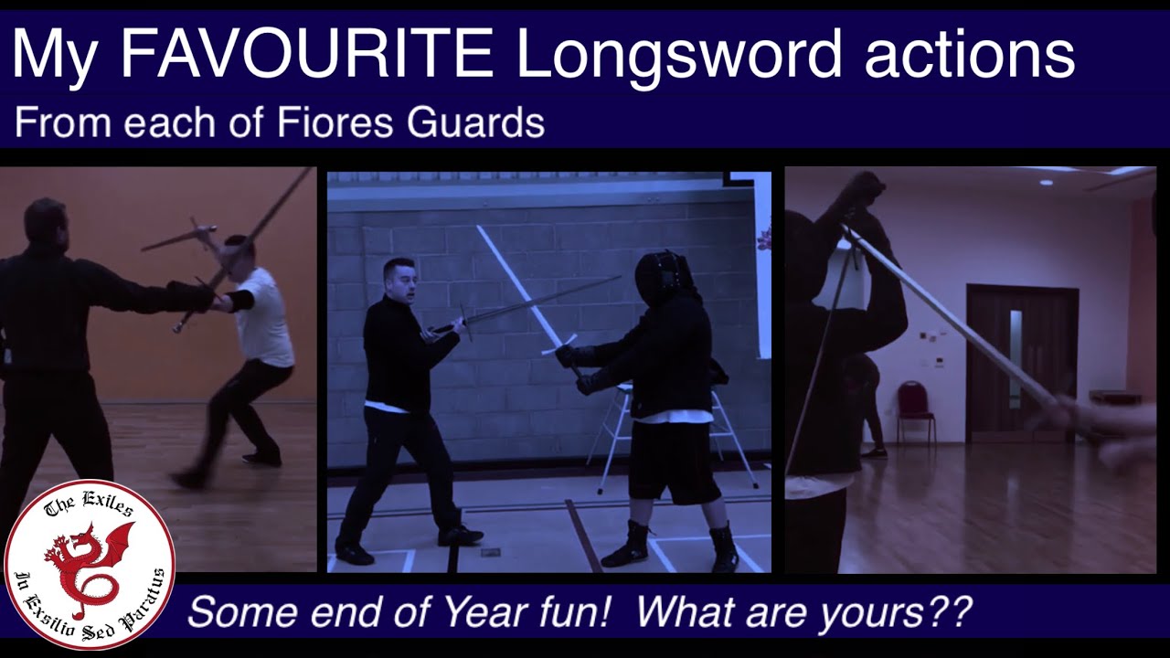 EXILES VLOGS | My FAVOURITE Action From Each Guard - Fiore dei Liberi ...