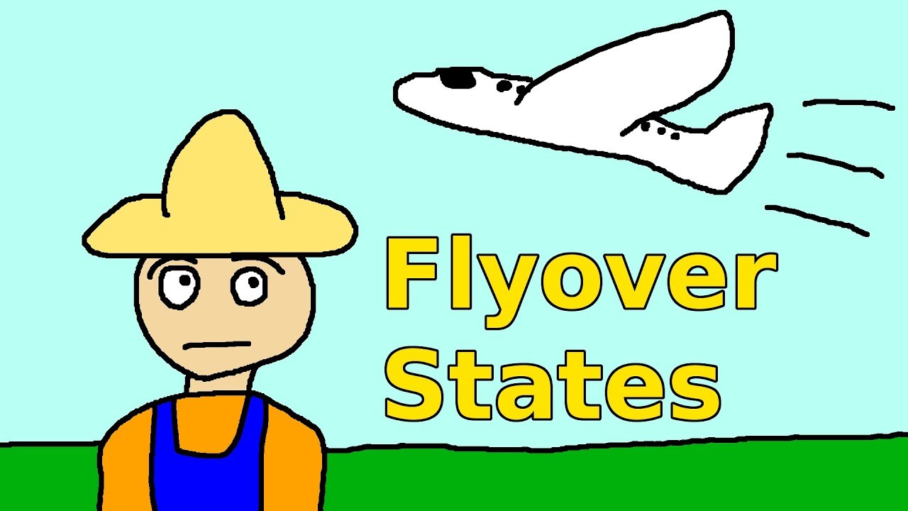 What's Up with those Flyover States? - YouTube