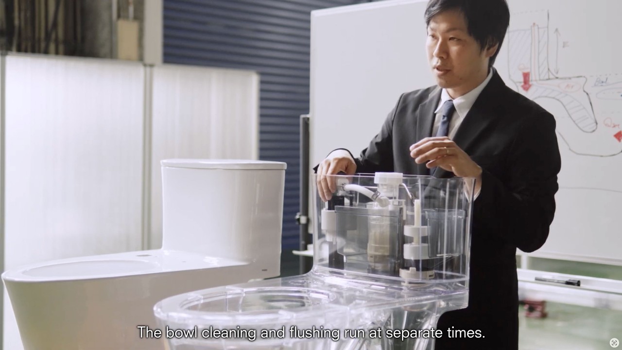 TOTO INTEGRAVITY SYSTEM Research and Design - YouTube