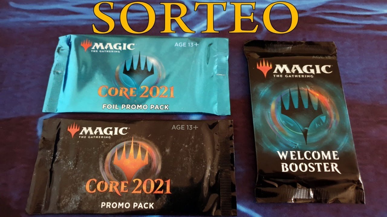 Unboxing: Sorteo de 3 sobres de CORE SET 2021: Foil Promo Pack, Promo ...