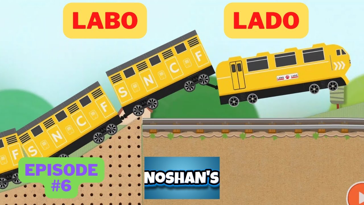 LABO BRICK TRAIN | TRAIN GAME | Episode 6 - YouTube