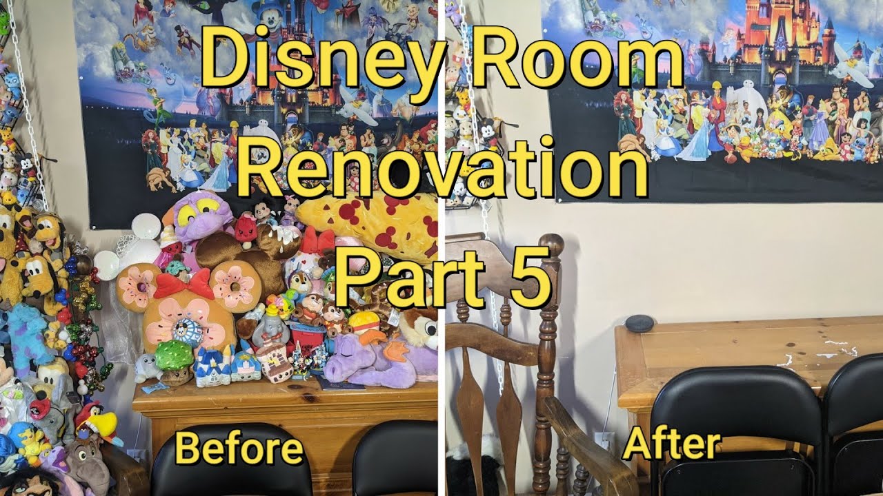 Disney Room Renovation l Part 5 - YouTube