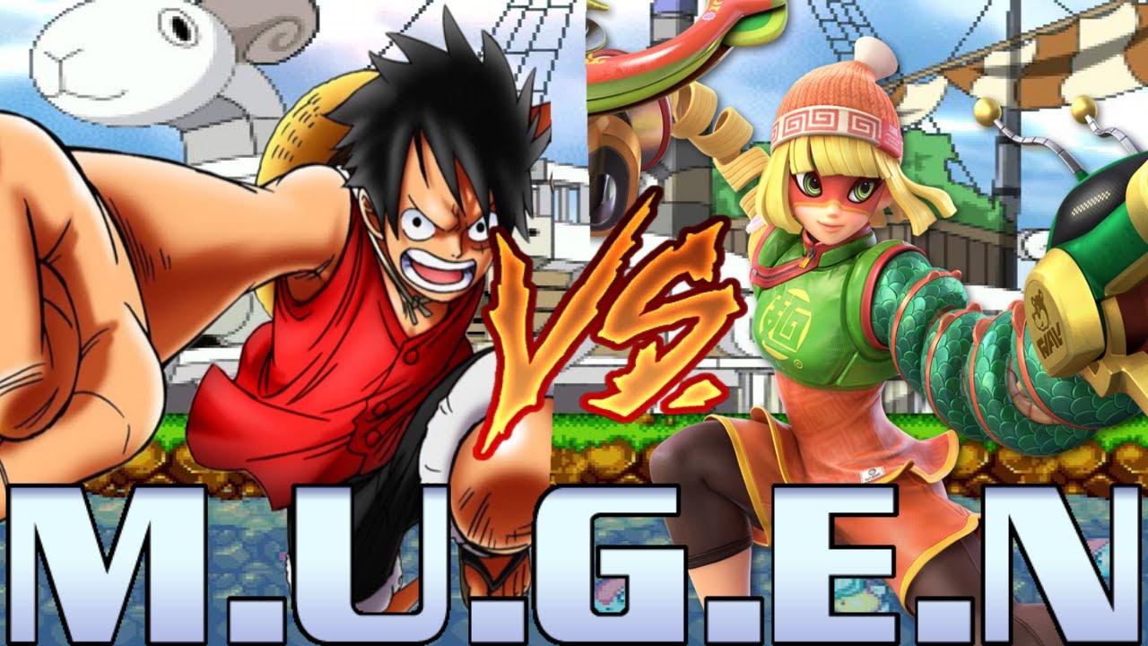 Luffy VS Min Min - Mugen Watch - YouTube
