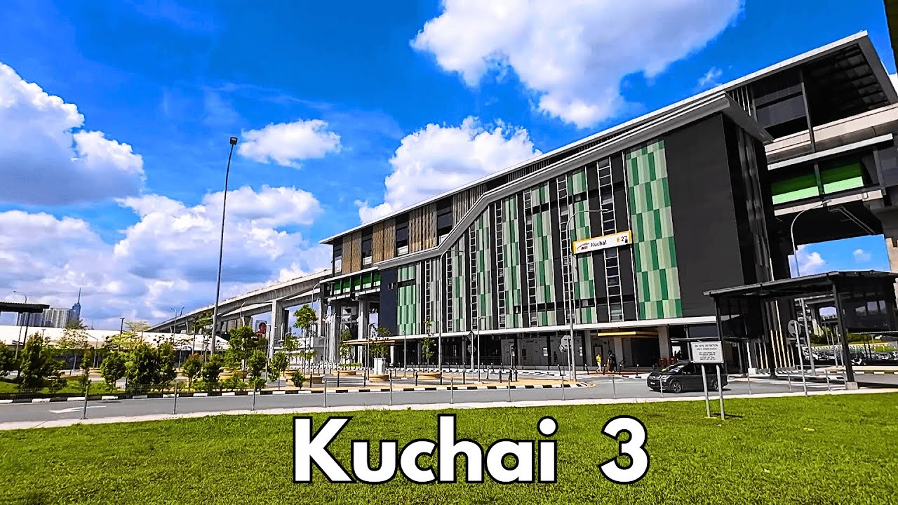 Kuala Lumpur Kuchai MRT Station Tour Part 3 - The Surroundings - YouTube