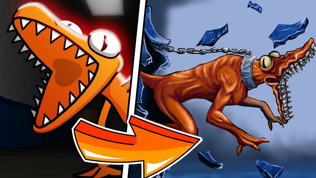 Drawing of realistic Rainbow Friends Escape the Laboratory - YouTube