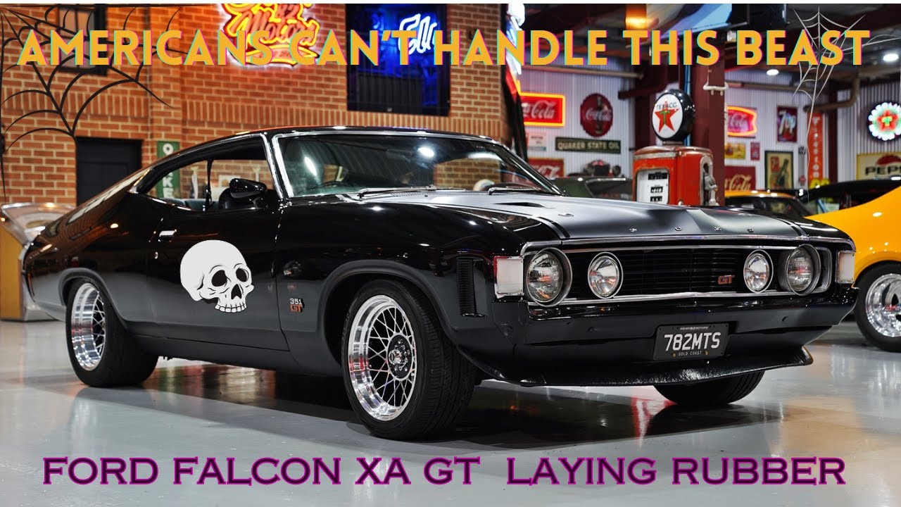 1973 Ford Falcon XA GT Australian muscle car - YouTube