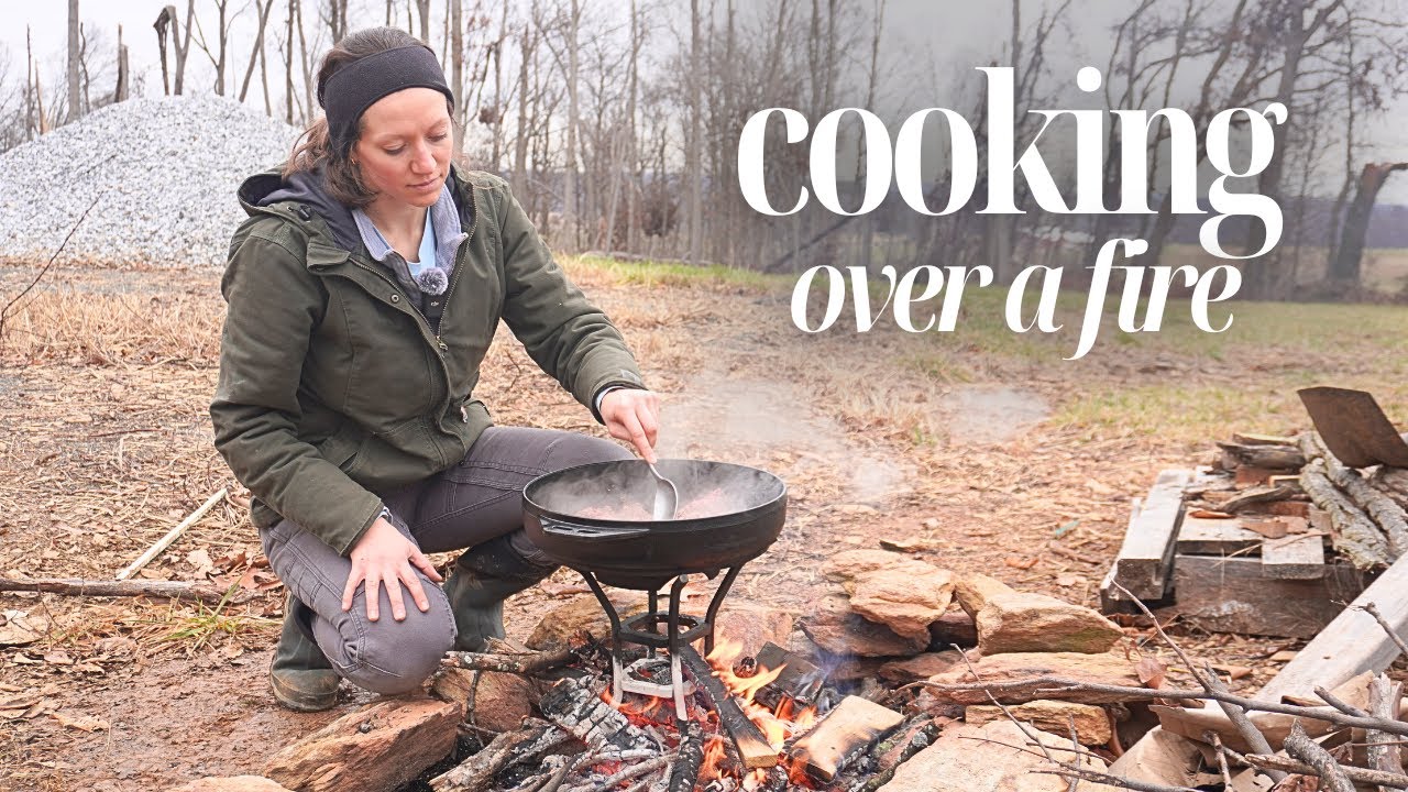 Outdoor Cast Iron Cooking - YouTube
