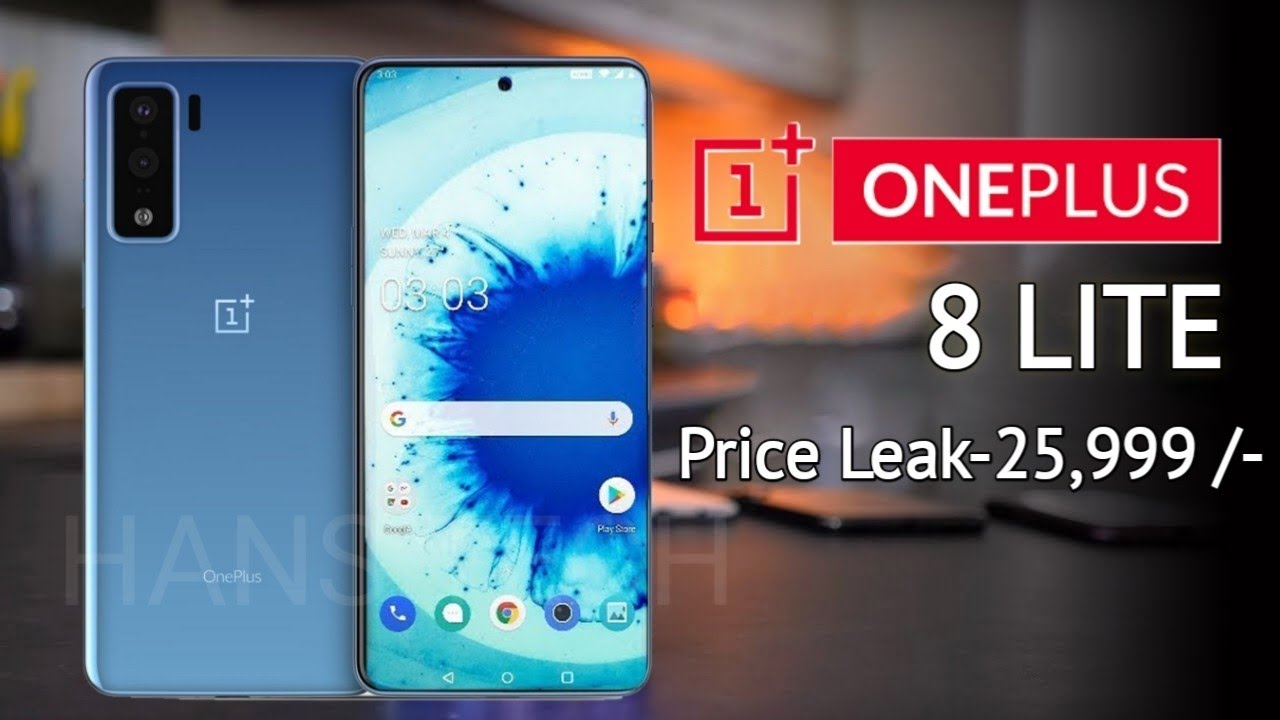 Oneplus 8 Lite Specifications,Features,Price Leak,Release Date,India ...