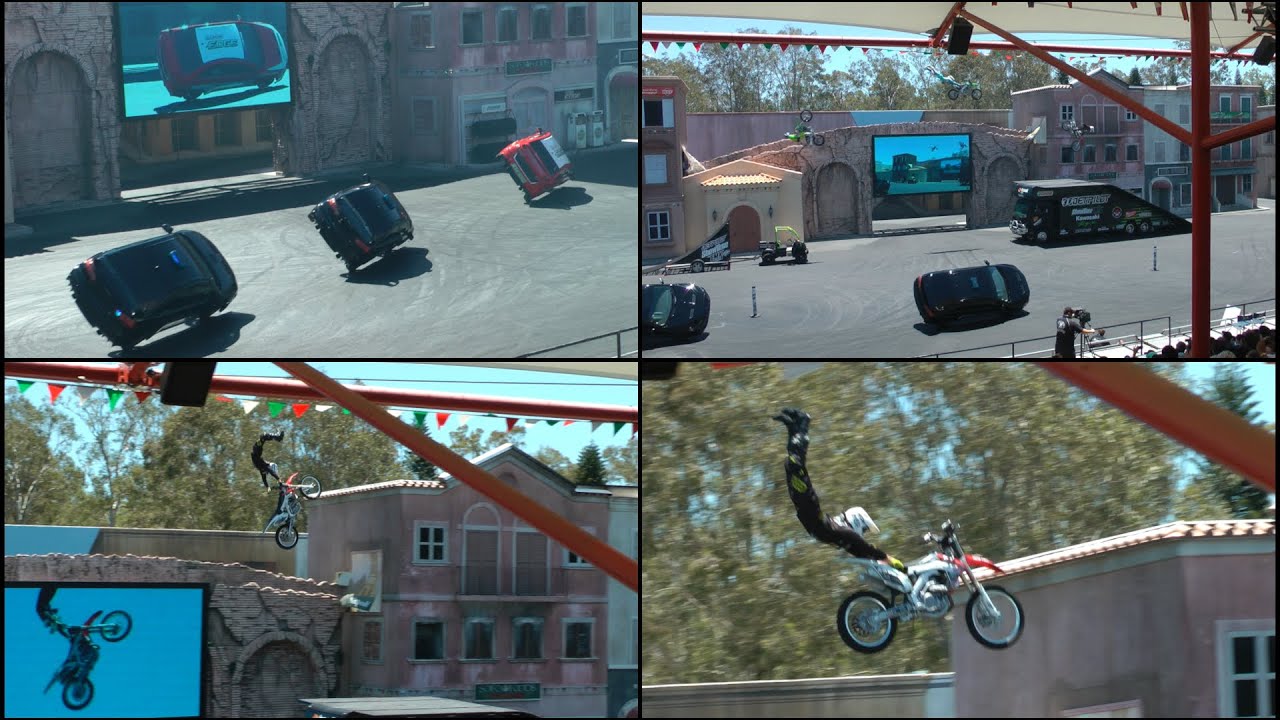 Hollywood Stunt Driver Movie World Gold Coast 2013 - YouTube