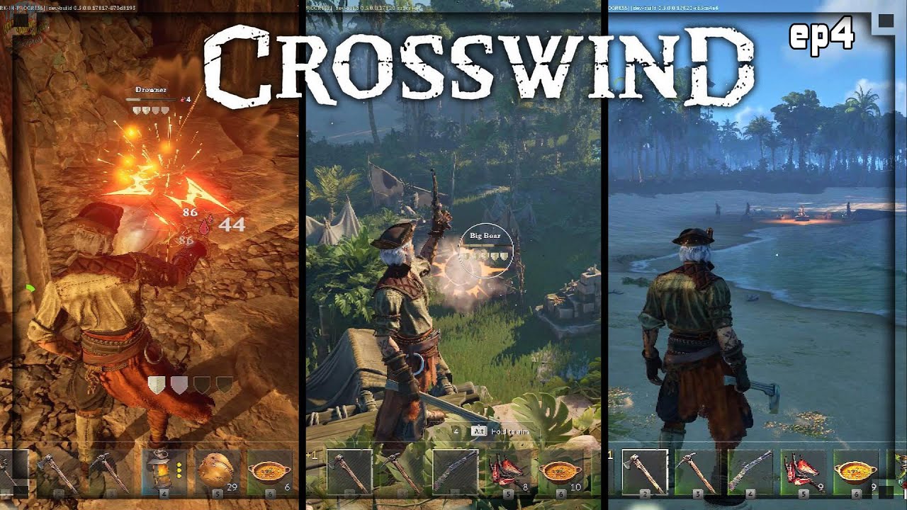 Sailing The Sea For Copper, Big Boars, & Pirates, Crosswind Playtest 4 ...