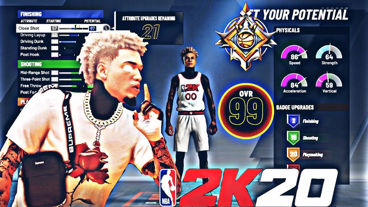 HOW TO MAKE ONE OF THE BEST PLAYMAKING SHOT-CREATOR BUILDS IN NBA 2K20 ...
