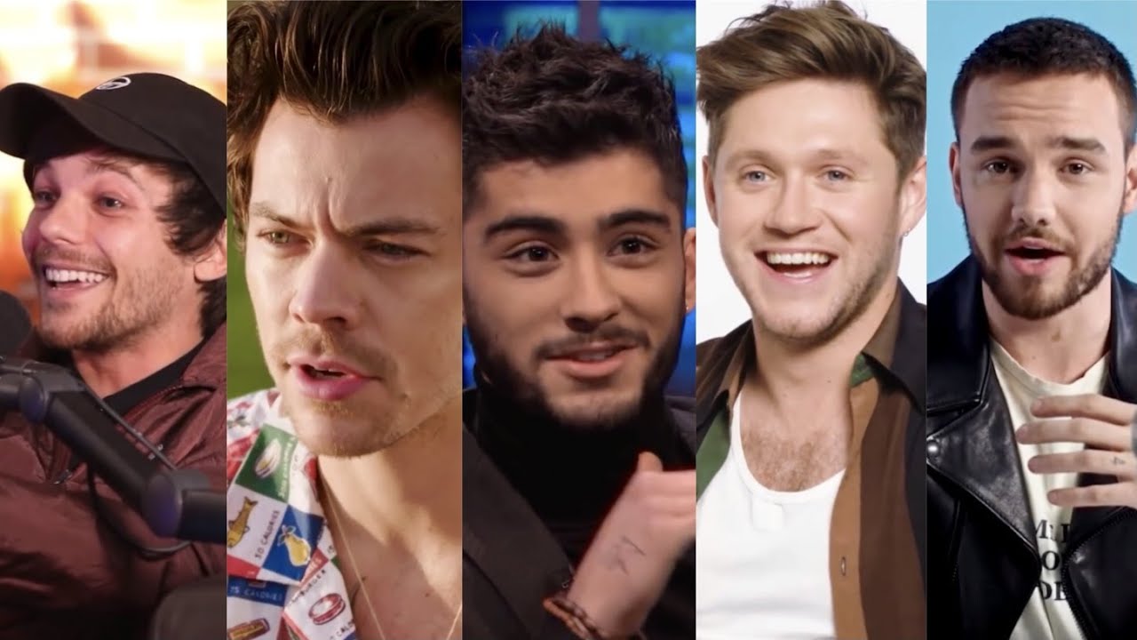 One Direction before and after their voice drops 🙊 - YouTube