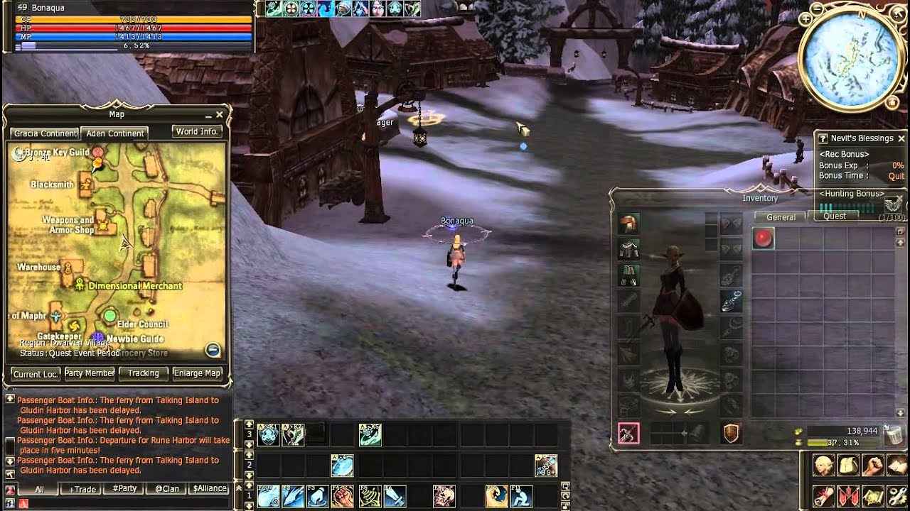 Lineage 2 Class Quest Mark of Pilgrim - YouTube