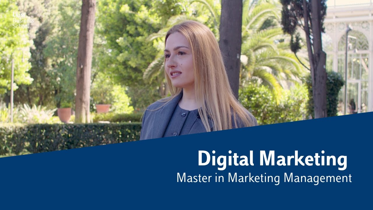 Digital Marketing, Master in Marketing Management - YouTube