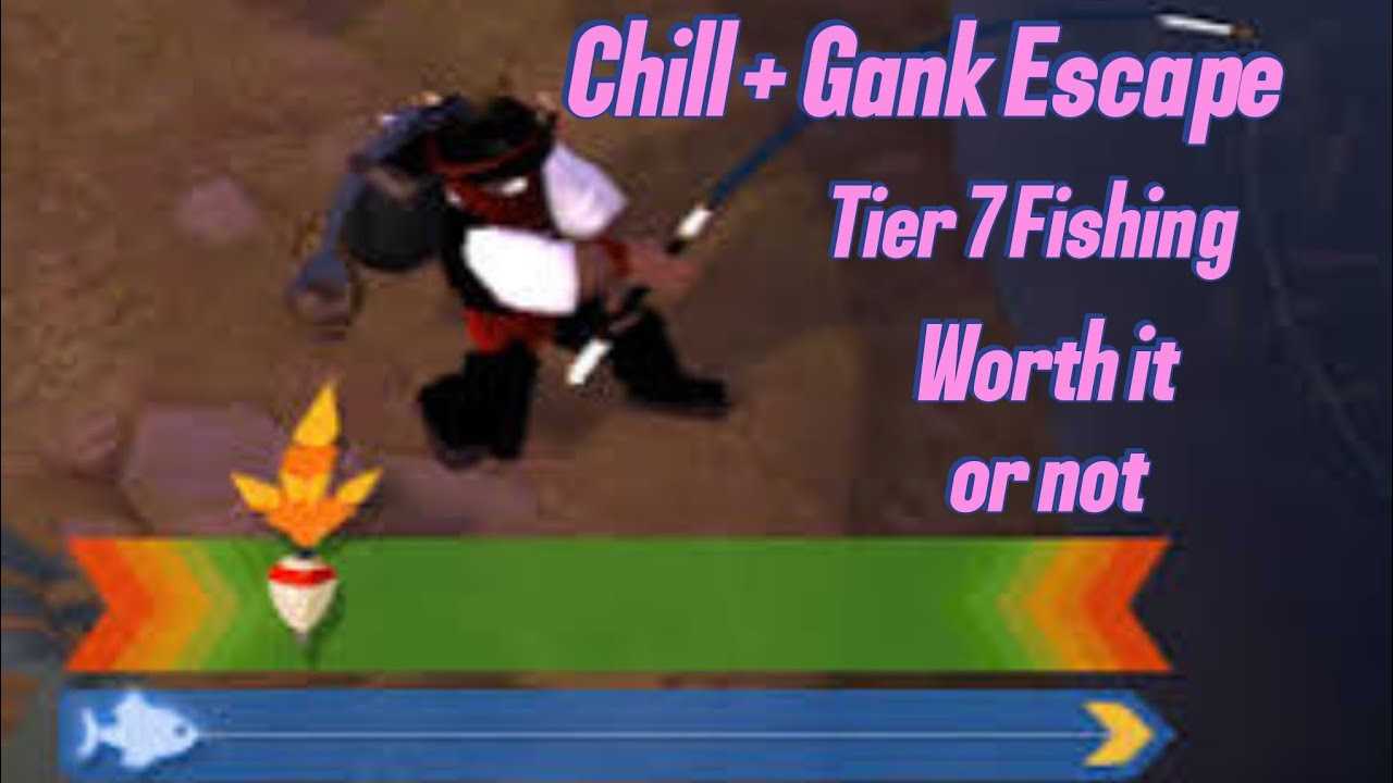 I Tried Tier 7 Fishing in Albion Online and Found this Chill Content ...