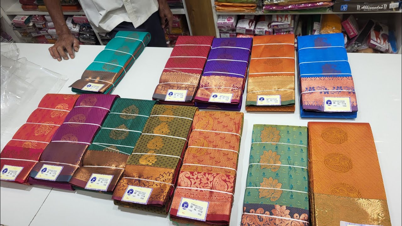 Poombuhar textiles| Madurai| Shopping - YouTube