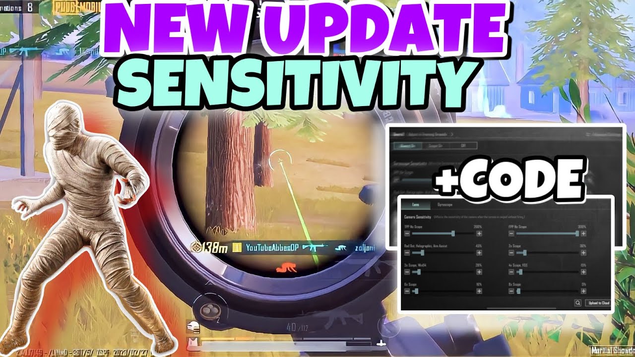 New Best Sensitivity settings for Pubg Mobile | Perfect sensitivity and ...