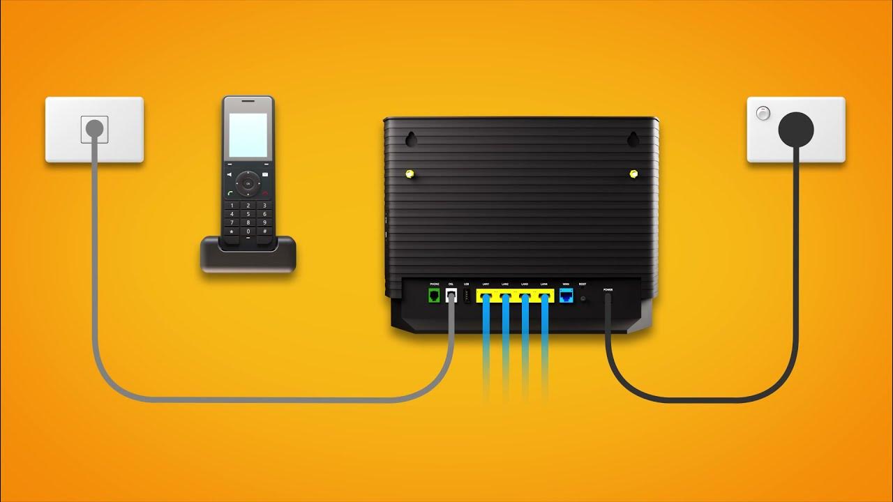 Set up nbn FTTB/N with a Smart Modem Gateway (VX420-G2H) - YouTube