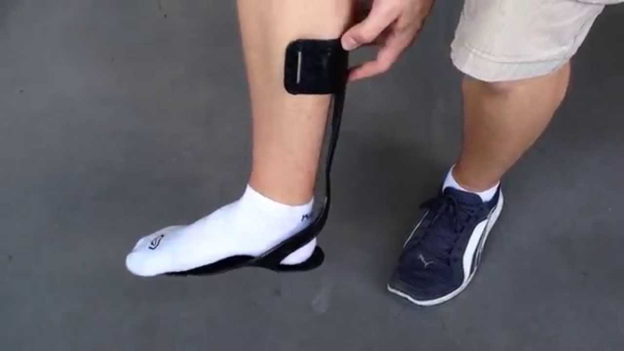 Carbon Orthese hochfest - YouTube