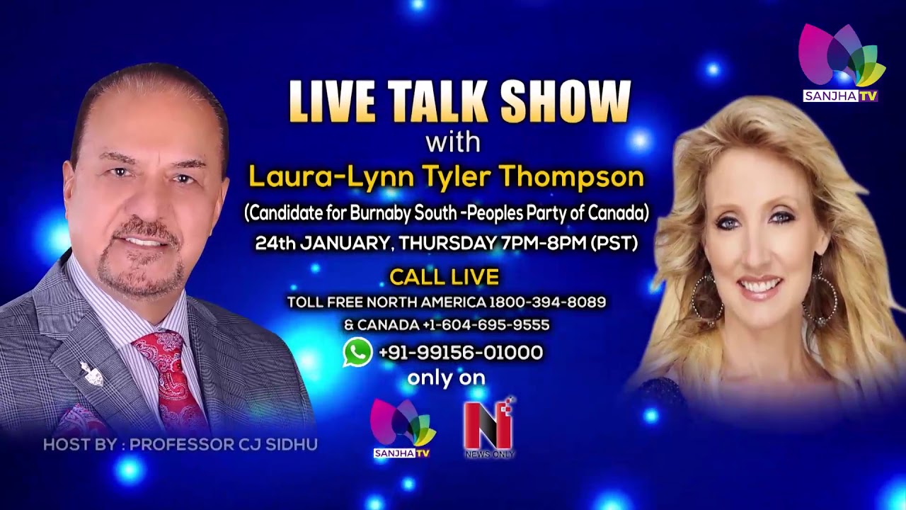 Watch Live Talk Show With Laura-Lynn Tyler Thompson 24th January ...